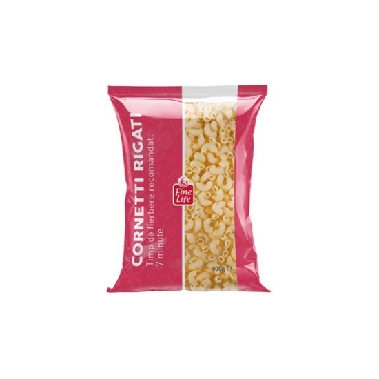 CORNETTI RIGATI FINE LIFE 400G - Cosul tau zilnic