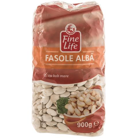 FASOLE ALBA BOB MARE FINE LIFE 900G - Cosul tau zilnic