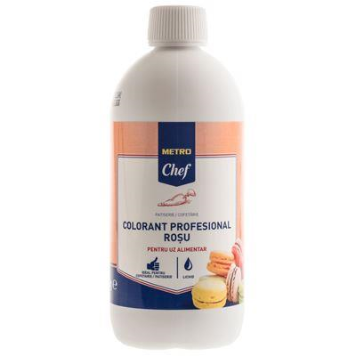 METRO CHEF COLORANT ALIMENTAR ROSU 500G - Cosul tau zilnic